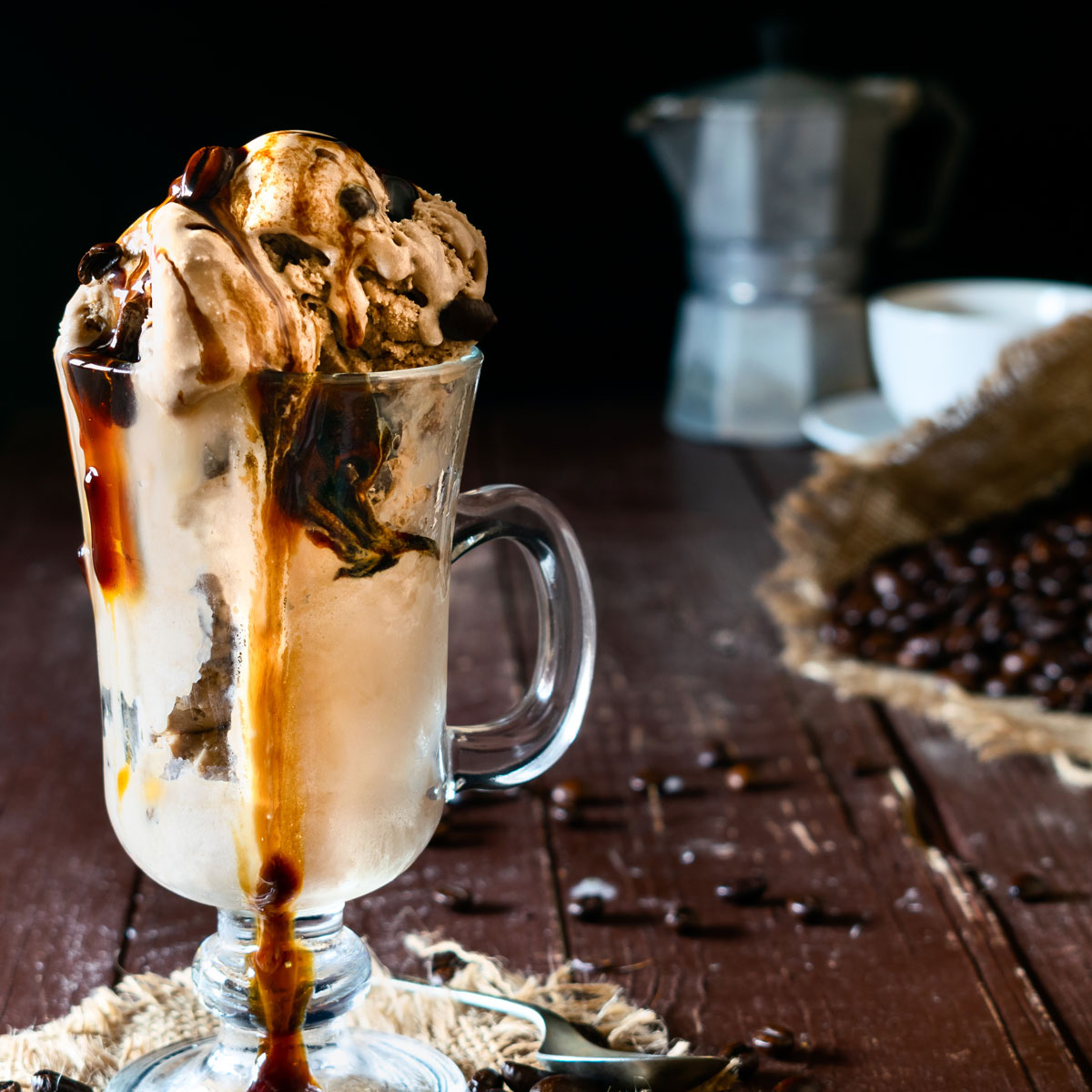 Frappe, kall kaffedrink - Breville